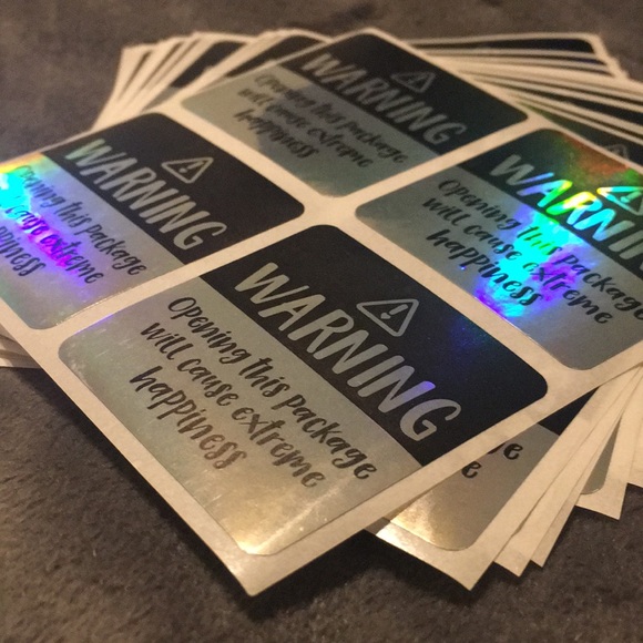 Seller Boutique | Office | 6 Pc Warning Opening Package Cause Extreme ...